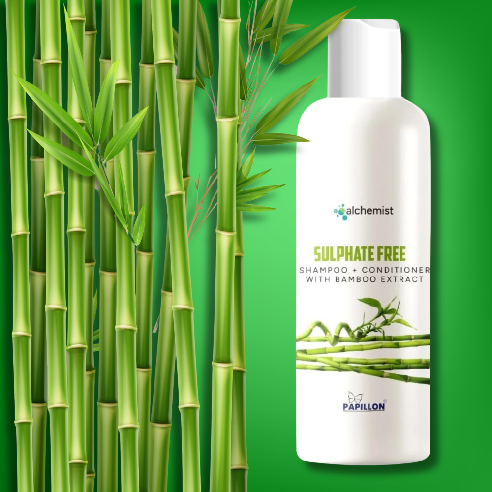 Sulphate Free Shampoo & Conditioner with Bamboo Extract – papillon.pk